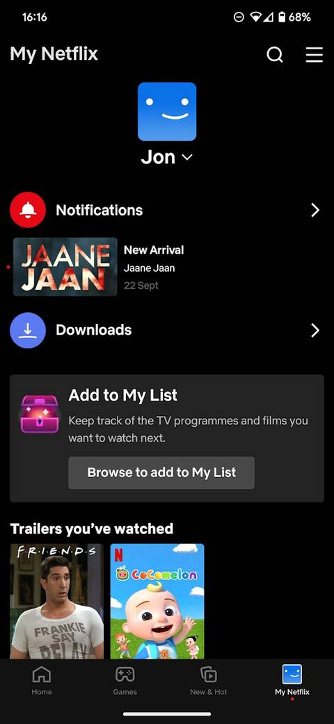 Netflix: How to create a new profile