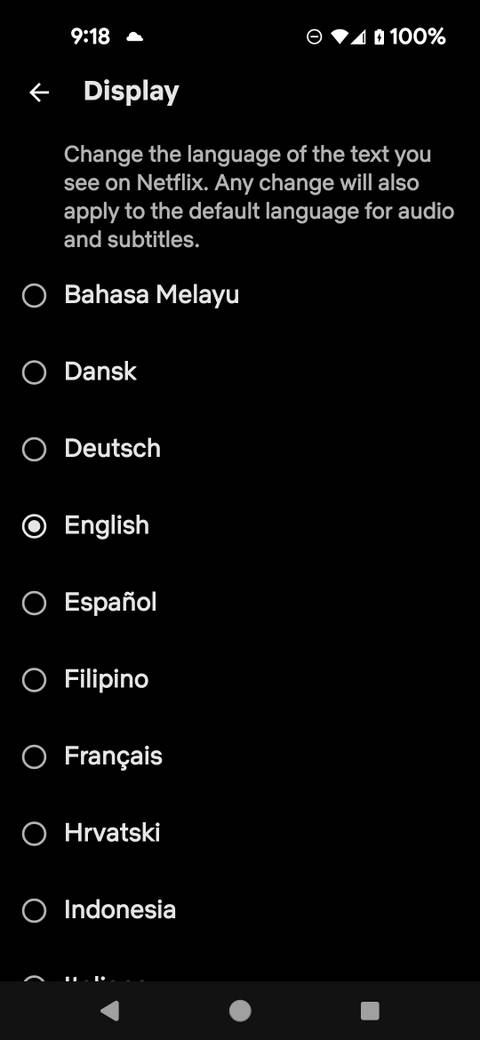 Netflix: How to change the language on your account