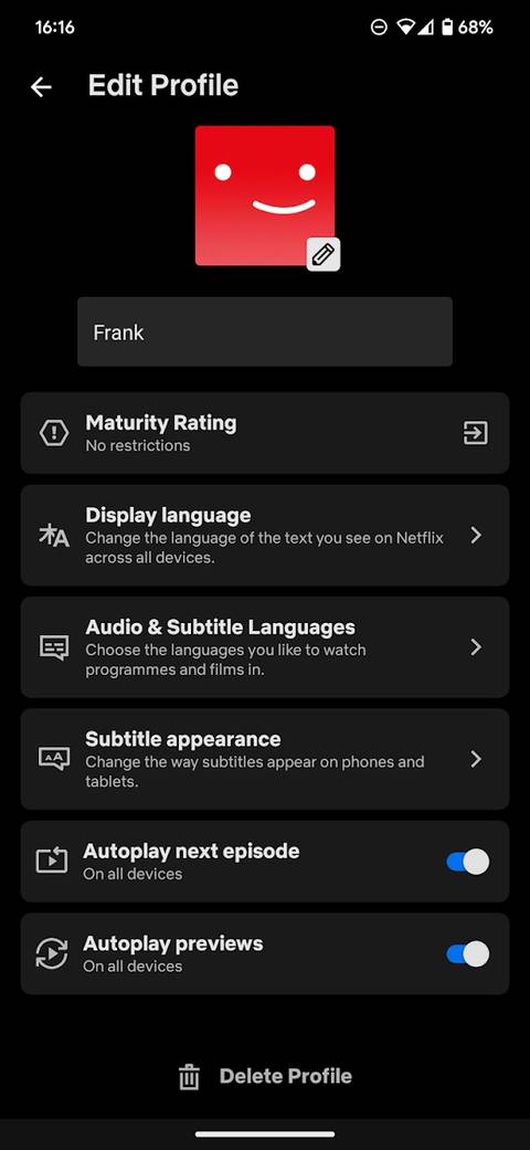 Netflix: How to create a new profile