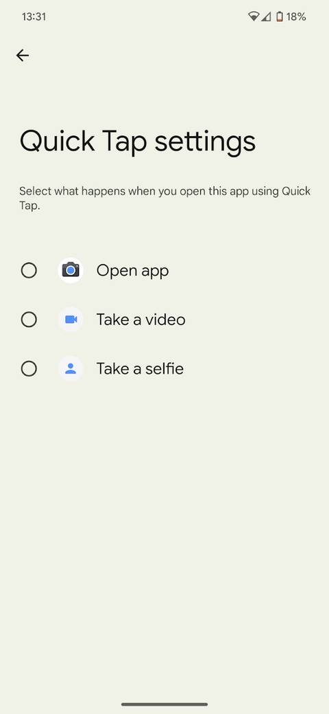 How to use Quick Tap on Android