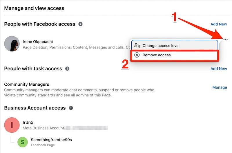Facebook: How to add an account administrator
