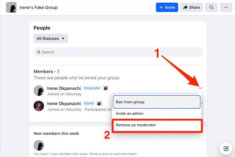 Facebook: How to add an account administrator