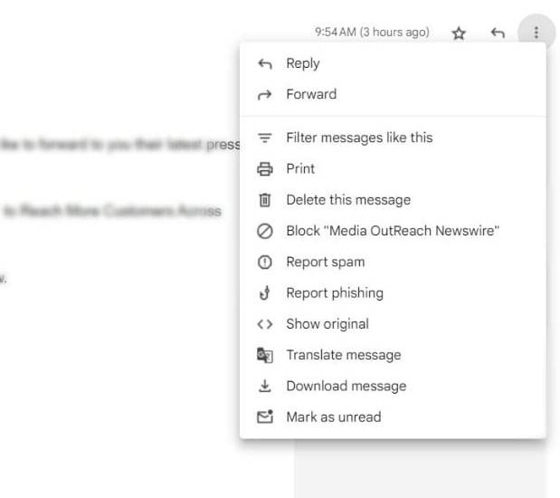 How to block unwanted emails in Gmail