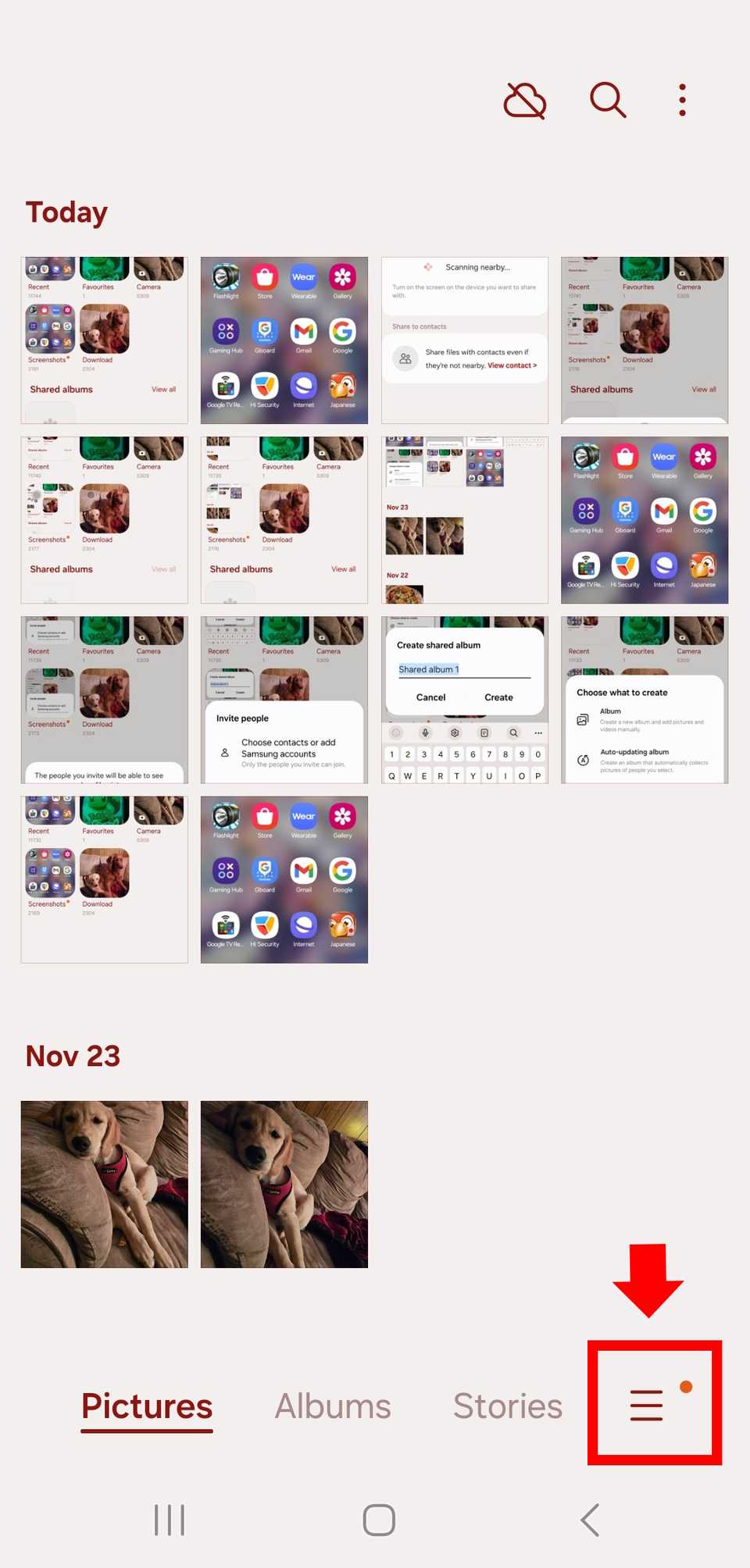 How to use Samsung Gallery’s shared album feature