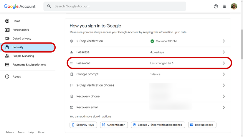 How to change your Gmail password on your phone and desktop