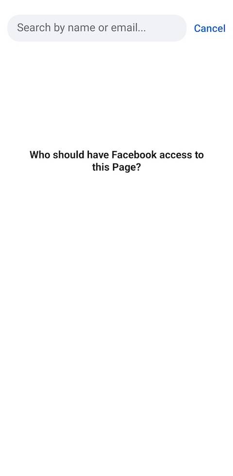 Facebook: How to add an account administrator