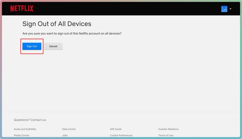 How to sign out of Netflix on all of your devices