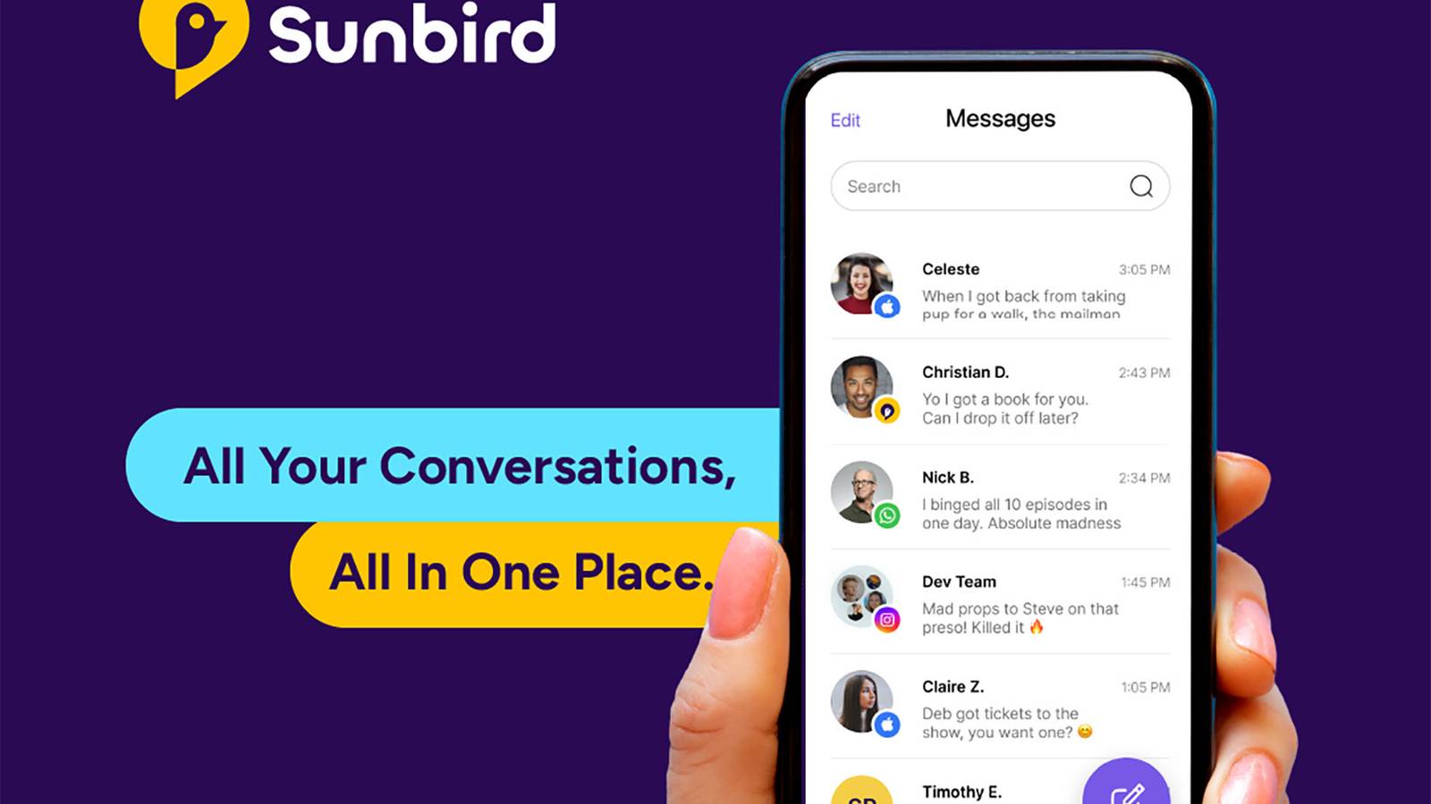 Sunbird, the iMessage-for-Android app that got shut down, is back again