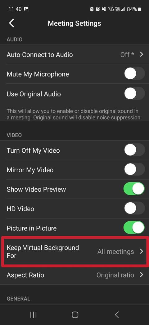 How to change and blur your background in Zoom