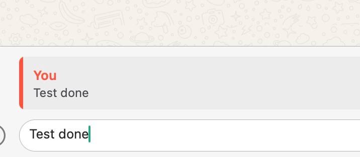 WhatsApp: How to edit a message after you've tapped the send button