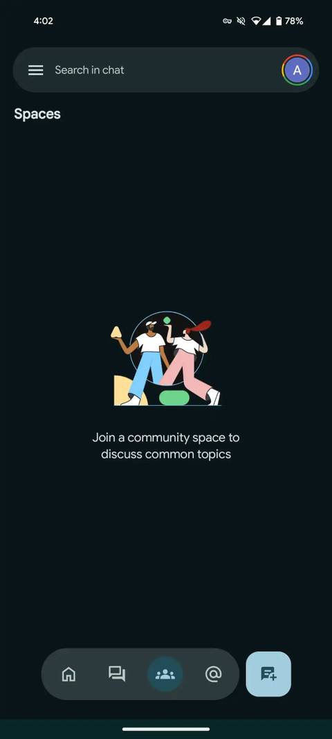 Redesigned Google Chat with floating tab bar rolling out on Android