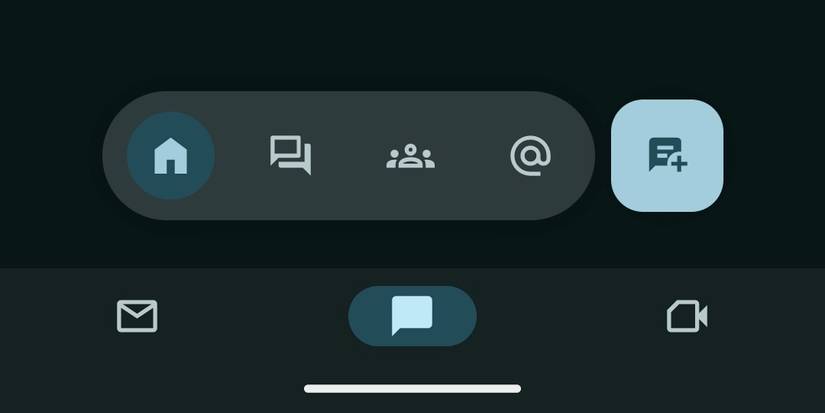 Redesigned Google Chat with floating tab bar rolling out on Android