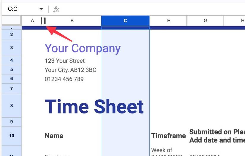 Google Sheets: How to insert and delete rows, columns, and cells