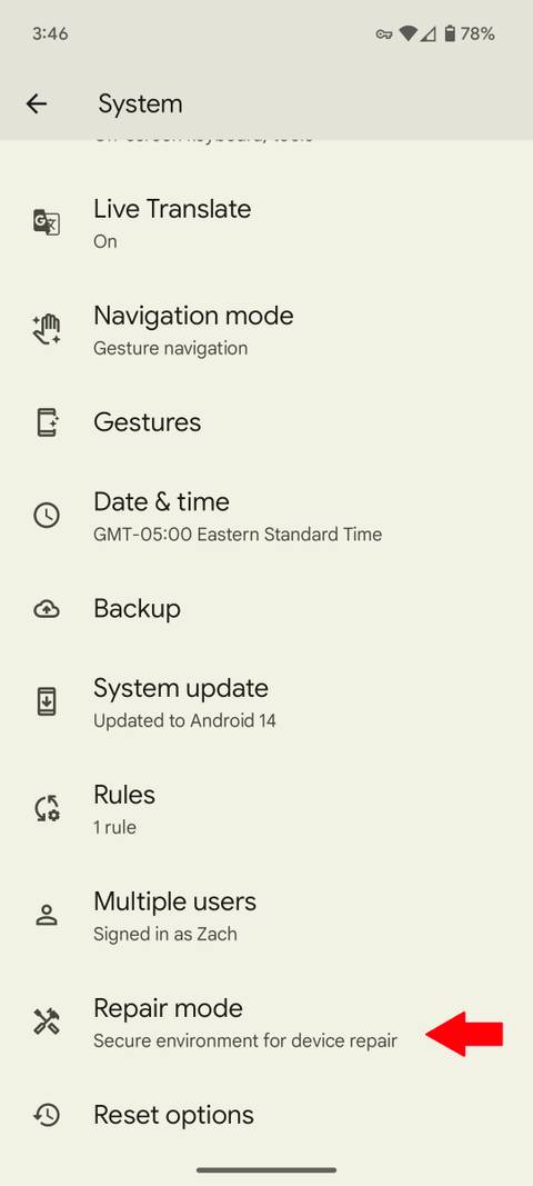How to use the new Pixel Repair mode to keep your data private