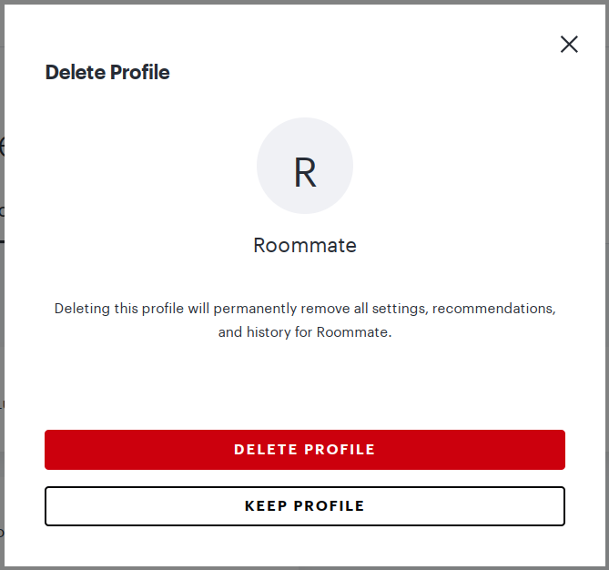 Hulu: How to add or delete a profile