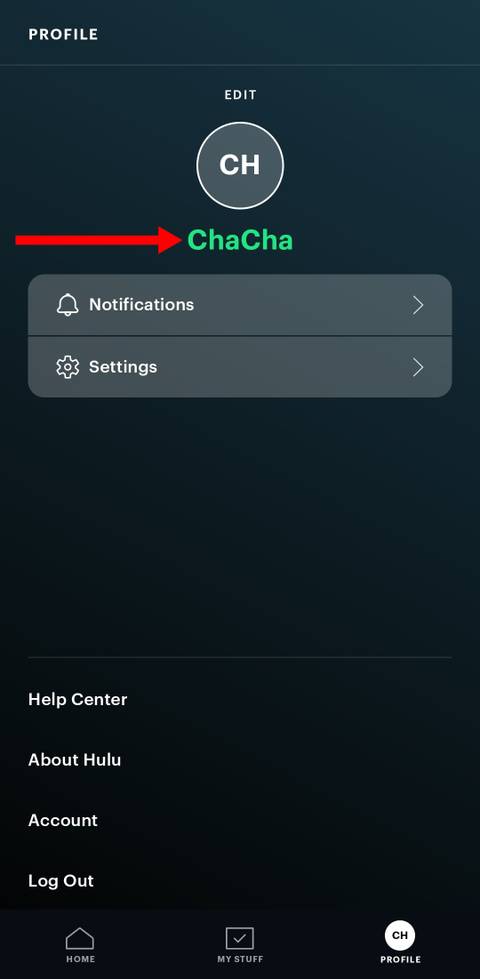 Hulu: How to add or delete a profile