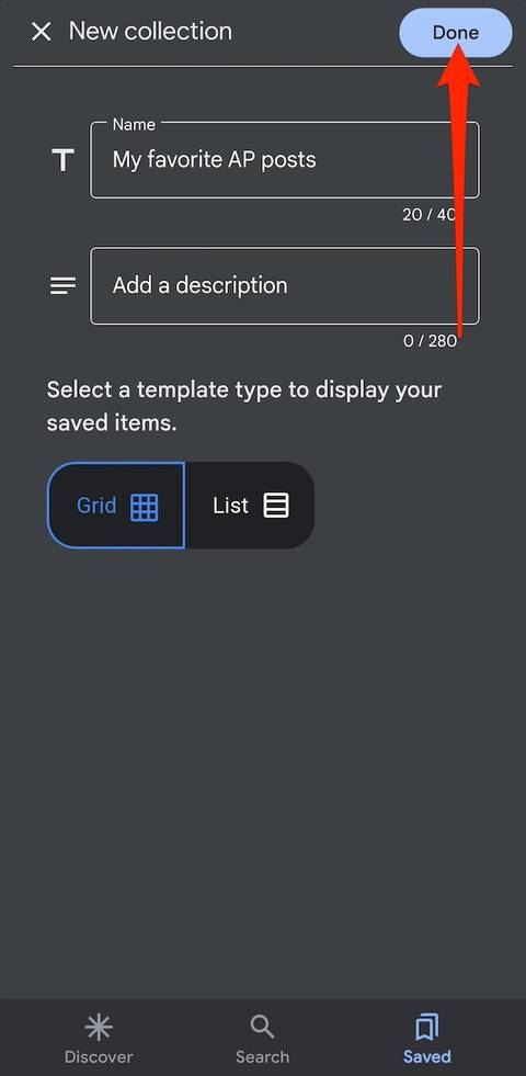 How to create Google Collections