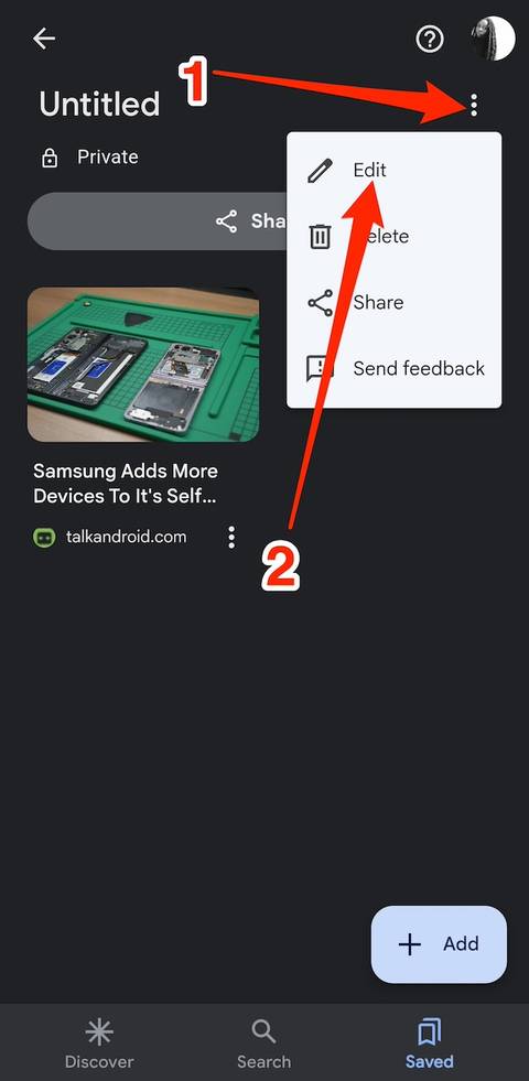How to create Google Collections