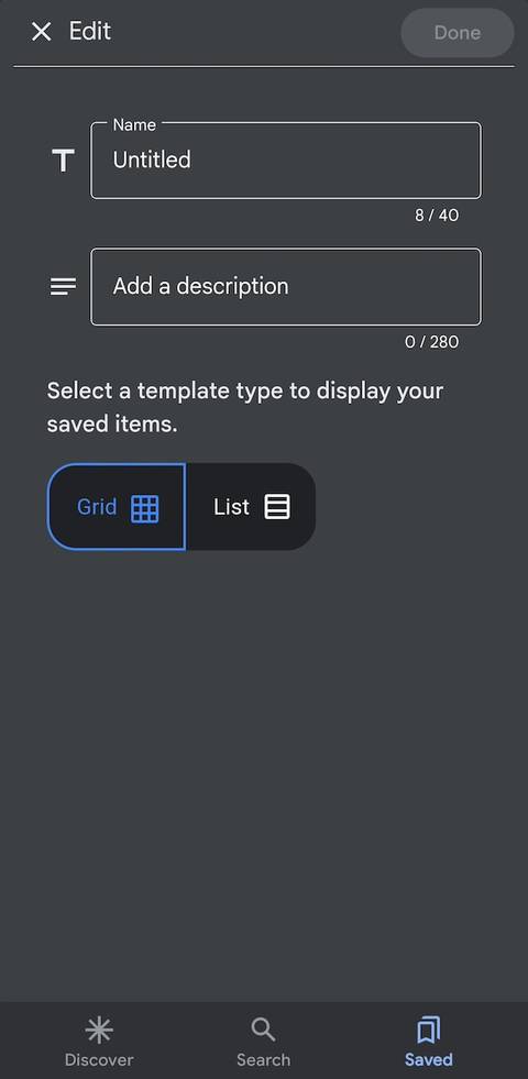 How to create Google Collections