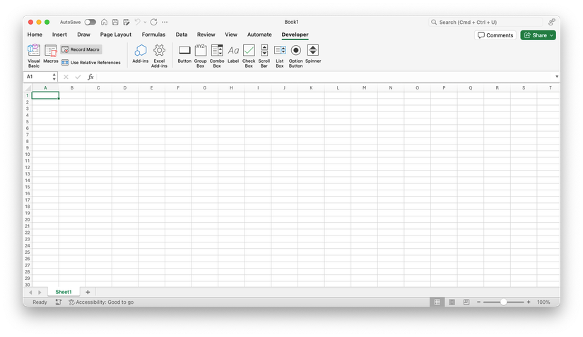 Microsoft Excel:How to create, record, and run macros