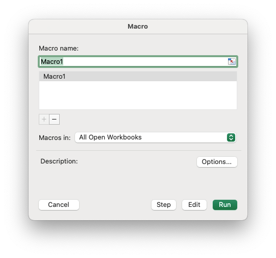 Microsoft Excel:How to create, record, and run macros