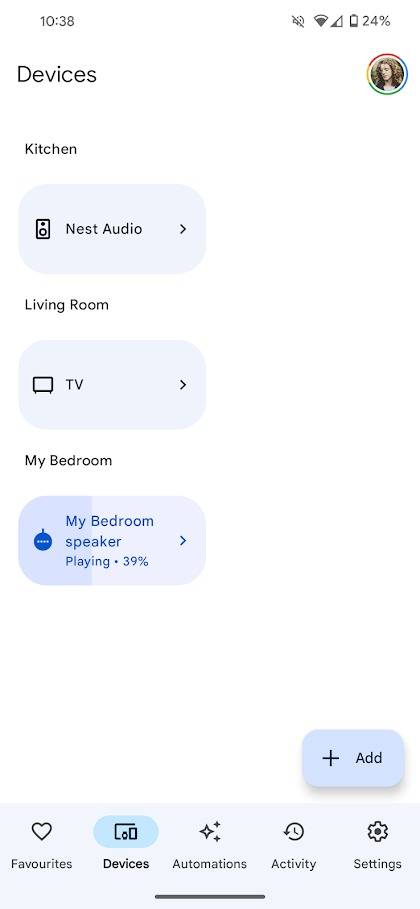 How to broadcast messages on a Google Nest smart speaker or display
