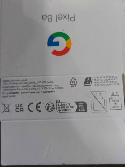Google Pixel 8a retail box leaks, confirms Pixel 8-like design