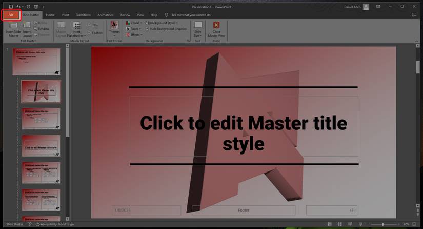 Microsoft PowerPoint: The difference between templates and themes