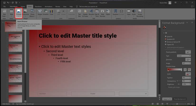 Microsoft PowerPoint: The difference between templates and themes