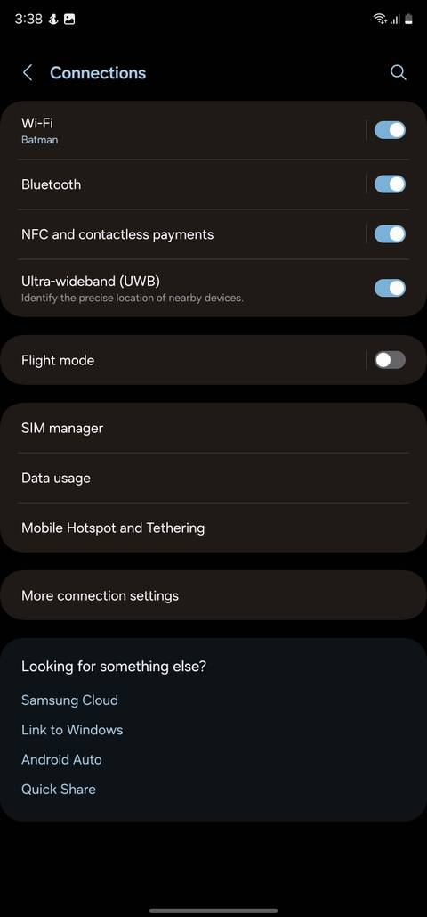 How to tether a Samsung Galaxy phone's data service to your router