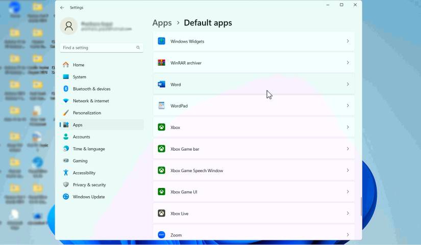 How to set OpenOffice as the default on Windows