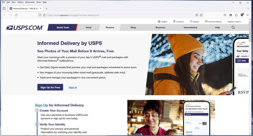 USPS: How to track a package or letter