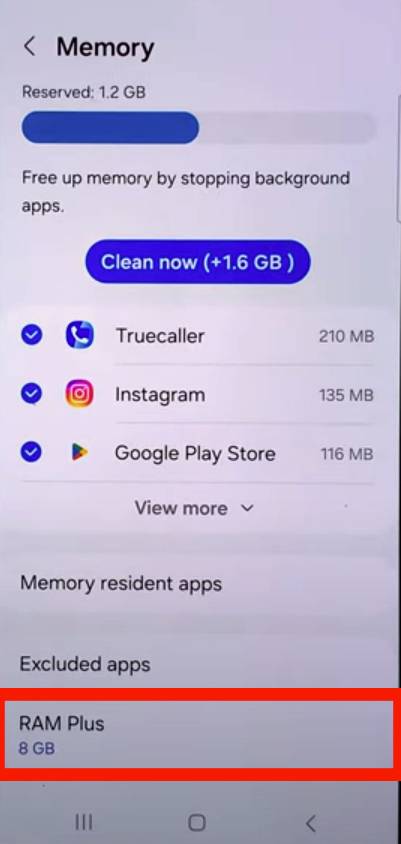 How to disable Samsung RAM Plus and fix your slow phone