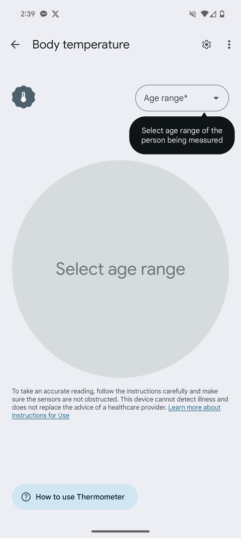 Google Pixel 8 Pro: How to use your phone's temperature sensor