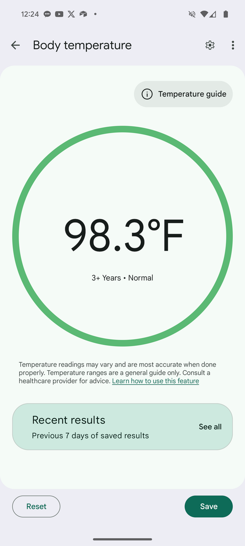 Google Pixel 8 Pro: How to use your phone's temperature sensor