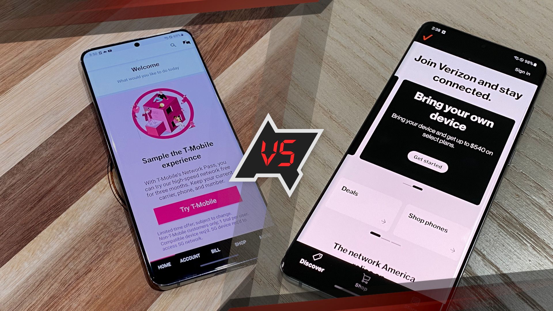 T-Mobile vs. Verizon: Which carrier is better value?