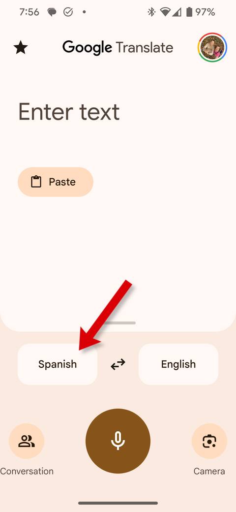 Google Translate: How to use the language detection feature