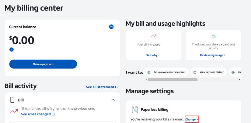 AT&T: How to find your account number