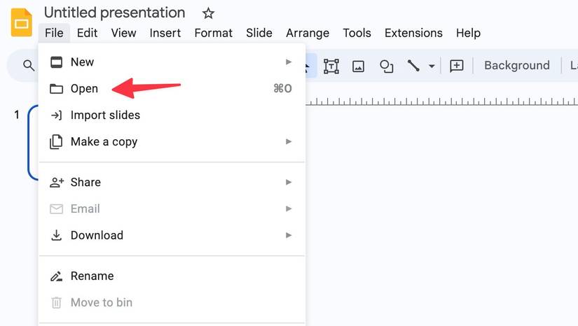 How to convert a PowerPoint presentation to Google Slides