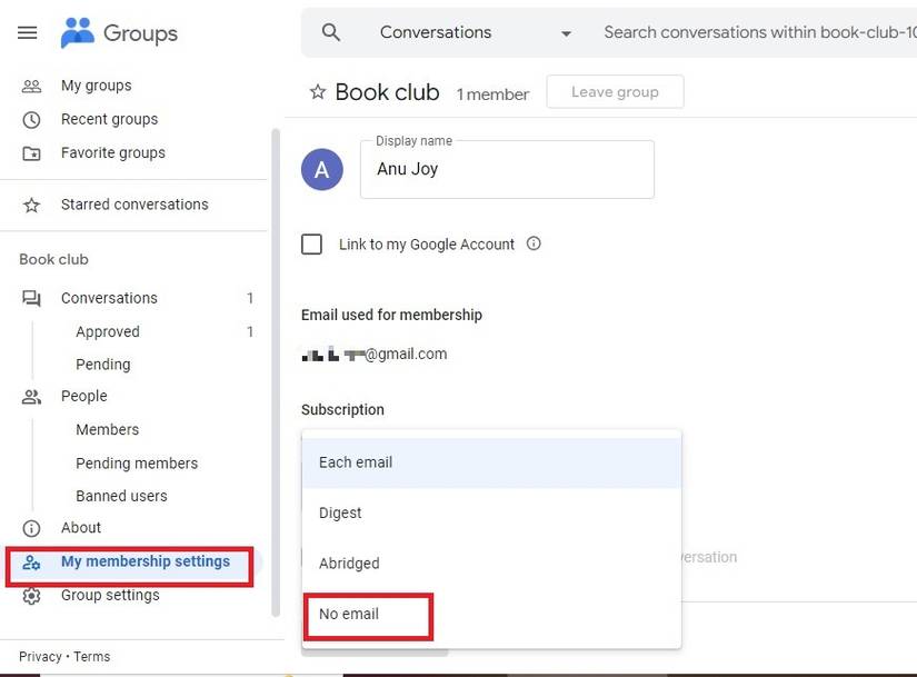 Google Groups: How to find and post messages in a group