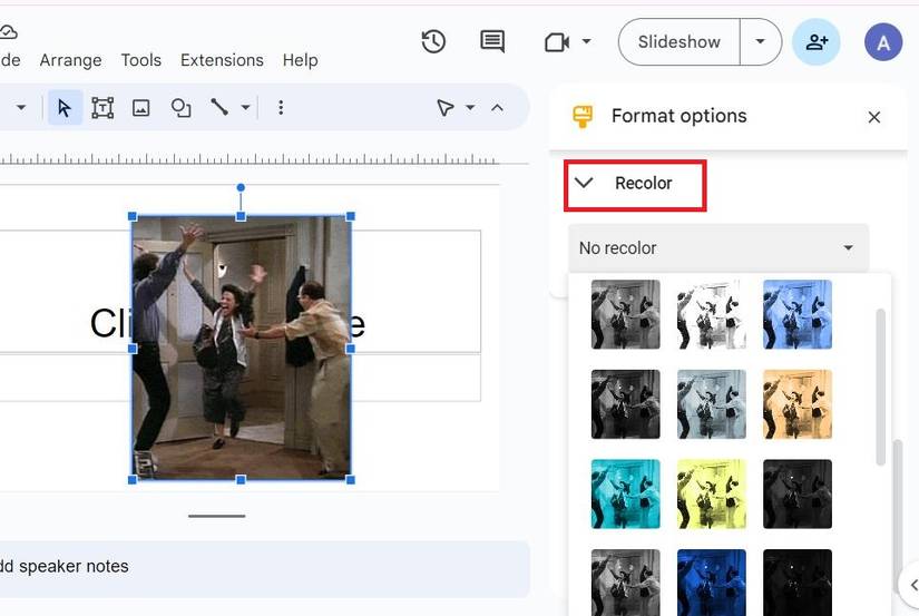 Google Slides: How to add GIFs and stickers to your presentation