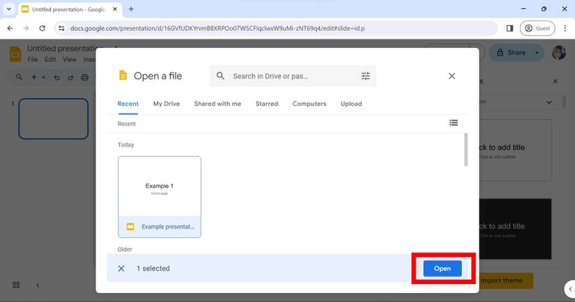 Google Slides: How to change the size of your presentation slides
