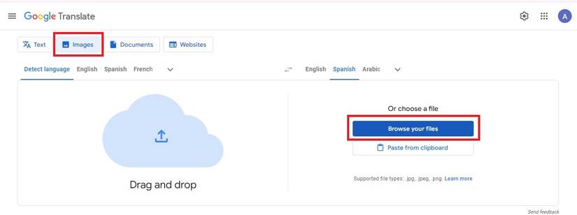 Google Translate: How to translate photos in real time