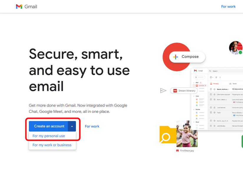 How to create a new Gmail account on your phone or laptop