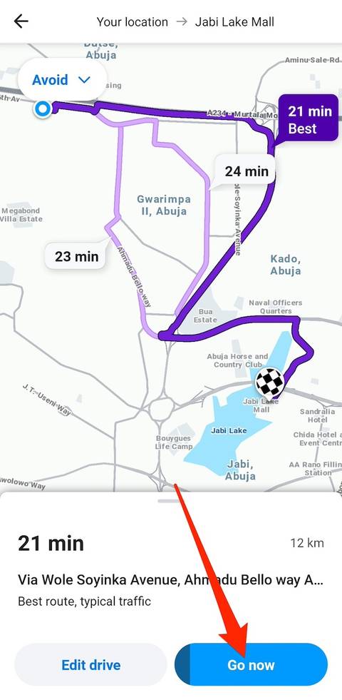 Waze: How to use offline maps