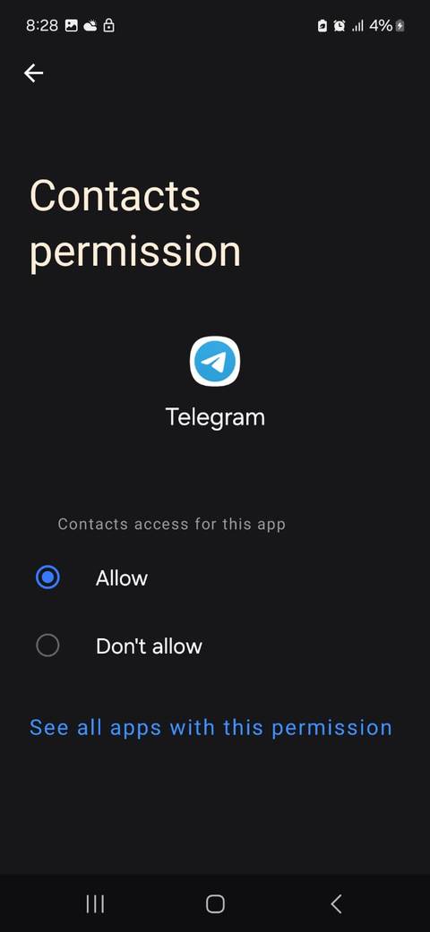 Telegram: How to turn off new user notifications