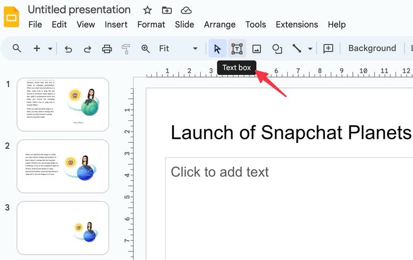 Google Slides:How to use the text wrap feature in your presentation