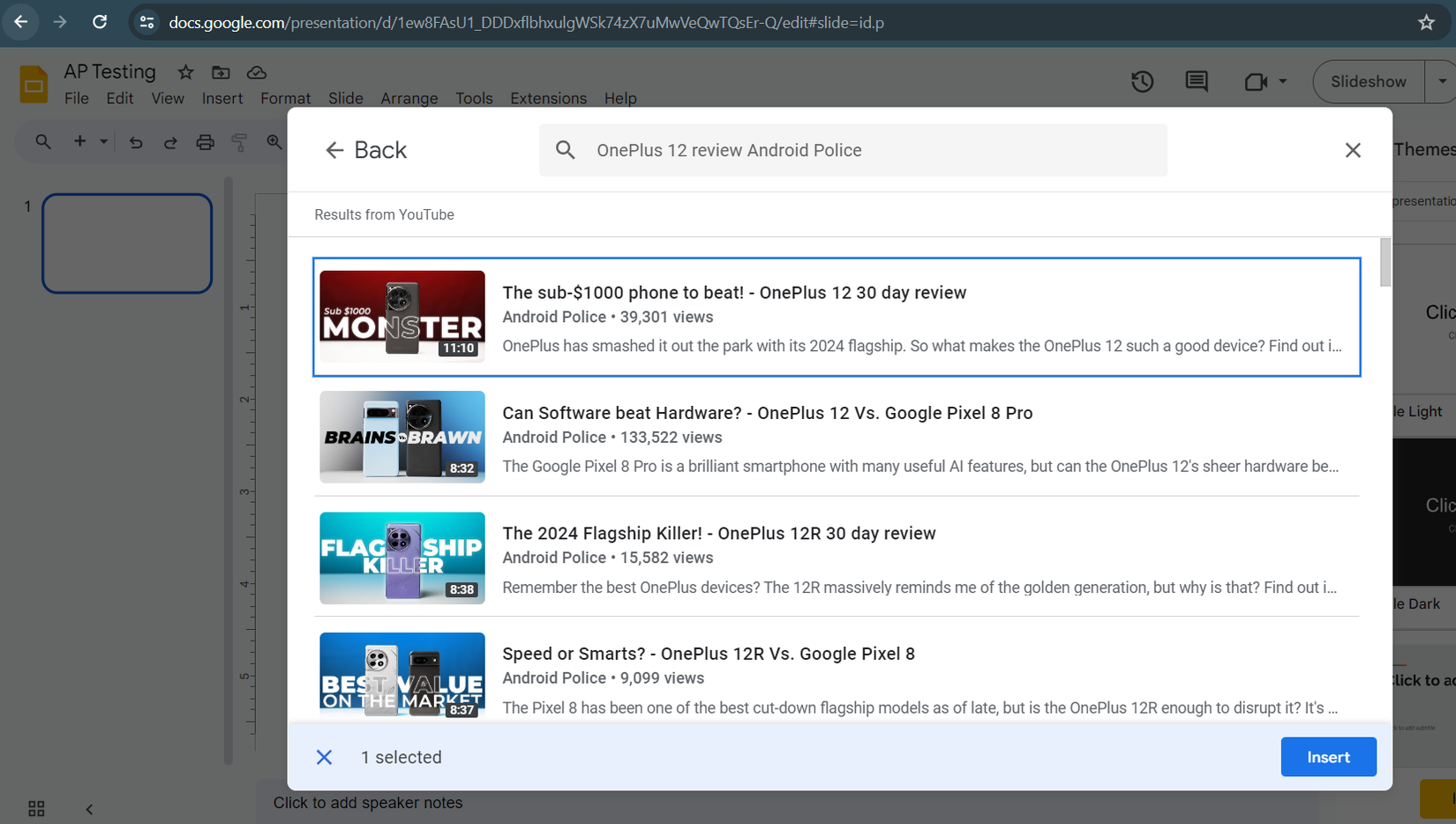 Google Slides: How to add video embeds to your next presentation