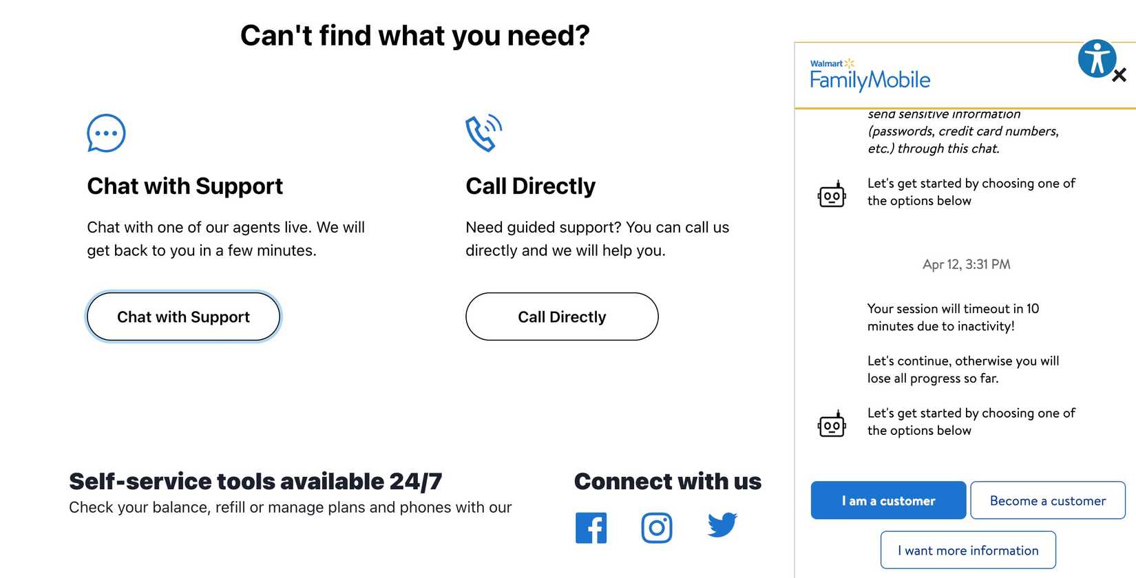 Family Mobile: How to contact customer service
