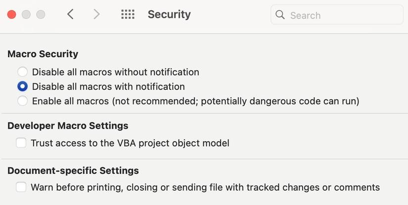 How To Enable Or Disable Word Macros